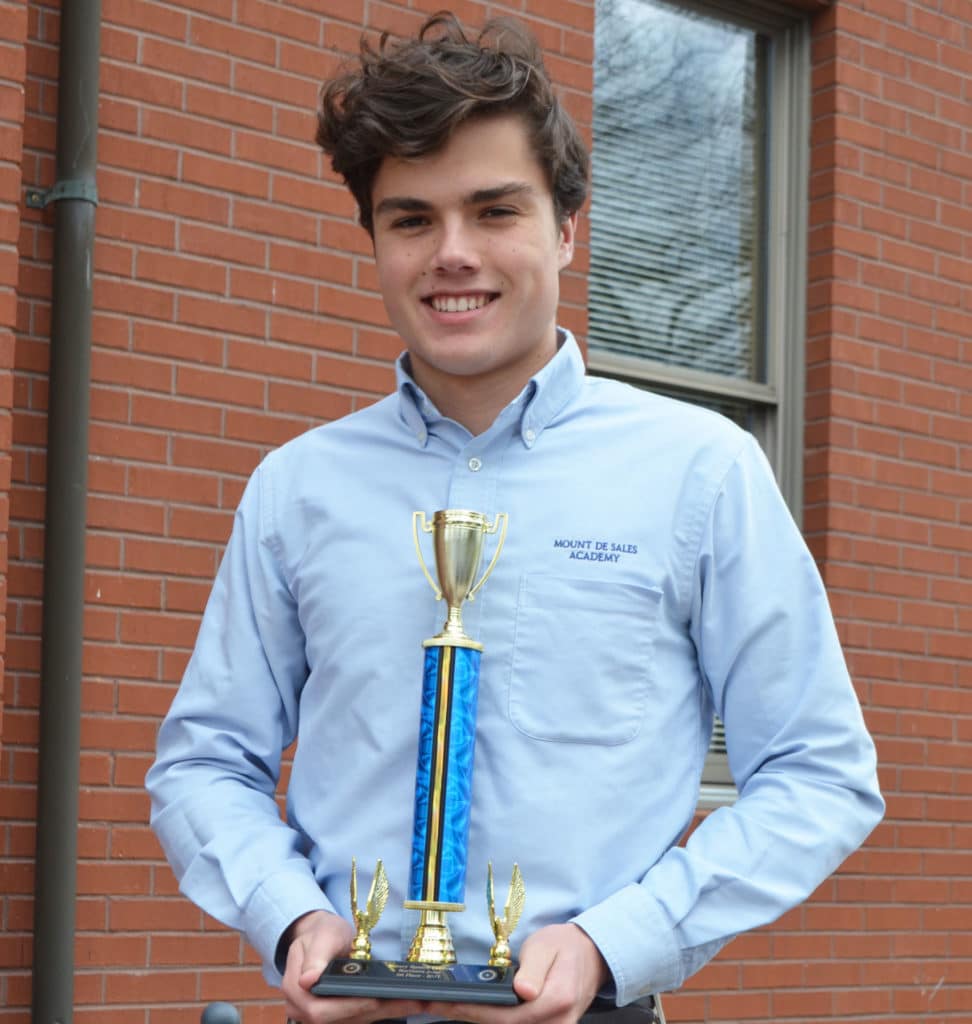Grist Wins Divisional Rotary Speech Contest - Mount de Sales Academy