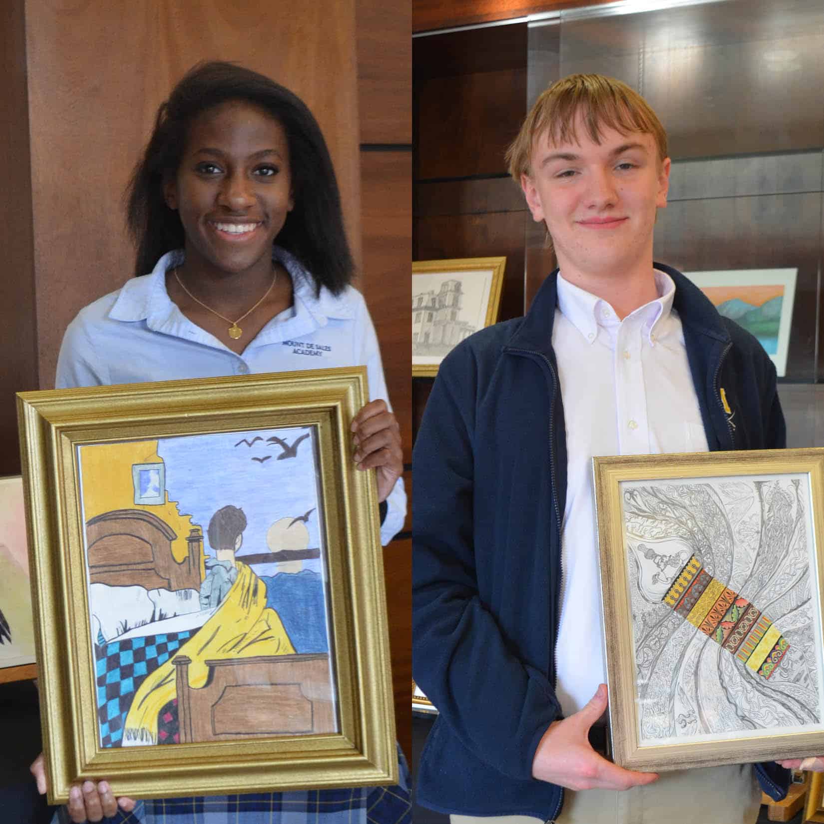 Artists of the Month: Taylor Colvin and Brannon Butler - Mount de Sales ...