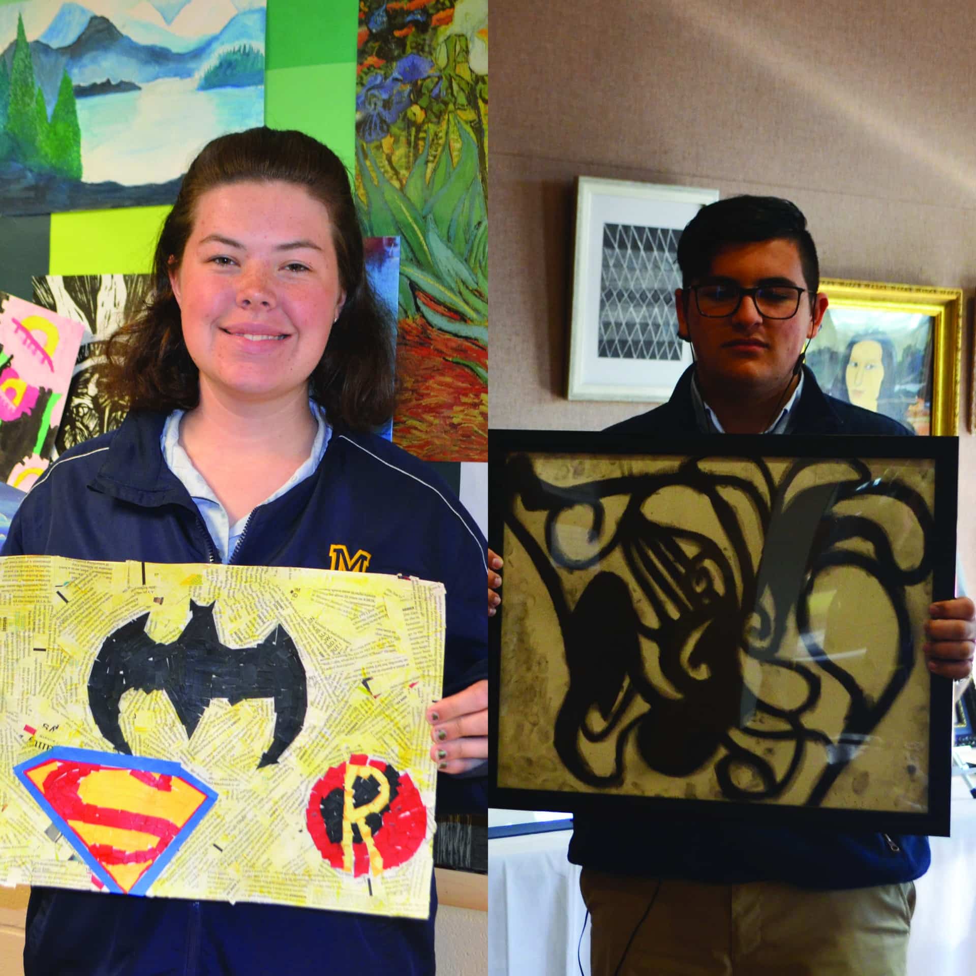 Artists of the Month: Sophia Rumley and Giovanni Ochoa - Mount de Sales ...
