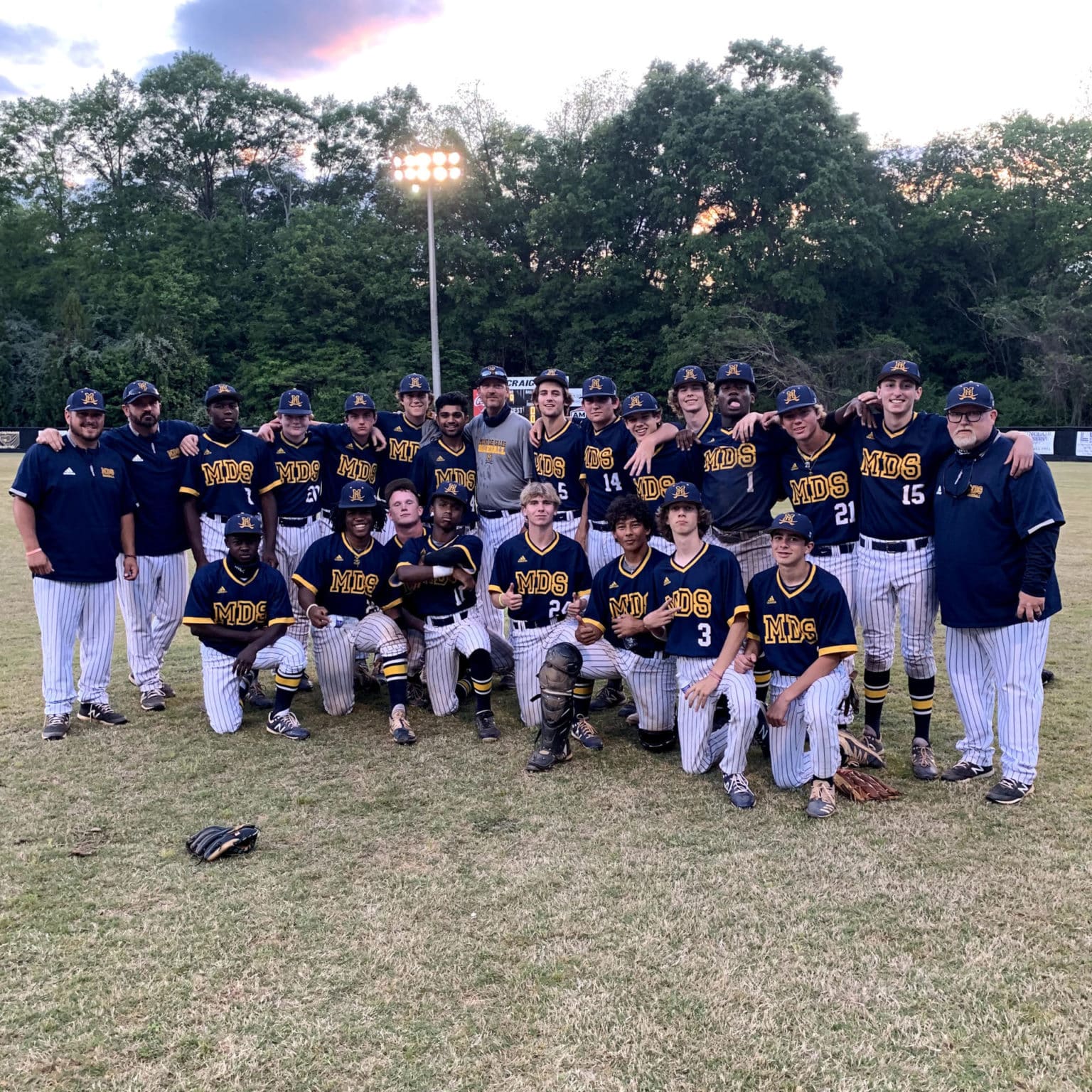 Coach Bubba Pool Celebrates 100th Win - Mount de Sales Academy